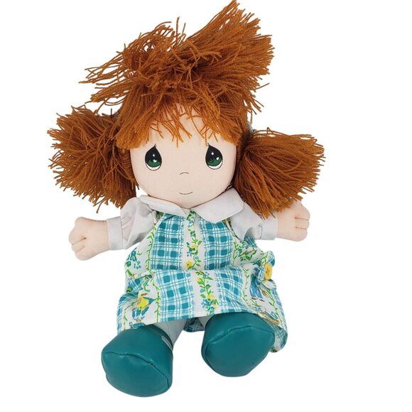 Precious Moments | Toys | Vintage Precious Moments Redhead Plush Doll 9 ...